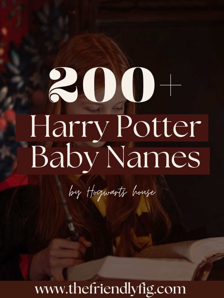 200+ Harry Potter Inspired Baby Names (By Hogwarts House)