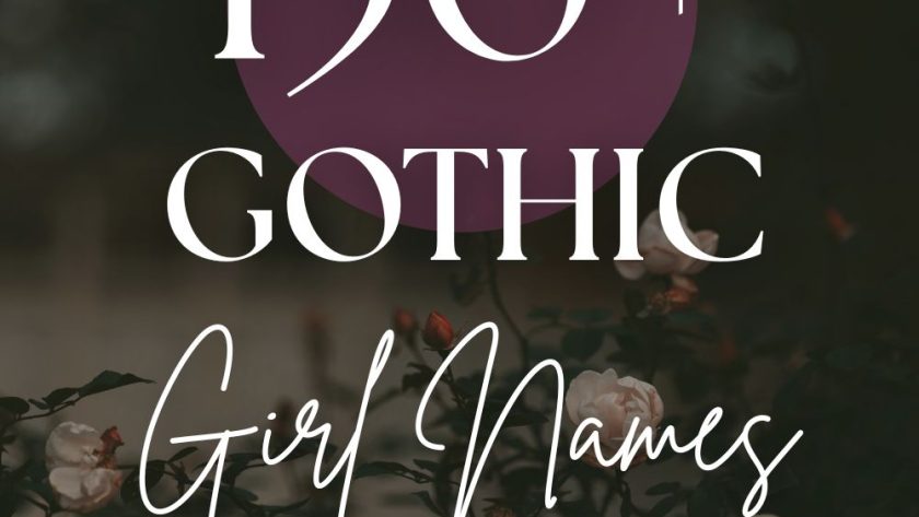 150+ Gothic Girl Names (Dark, Feminine & Mysterious)