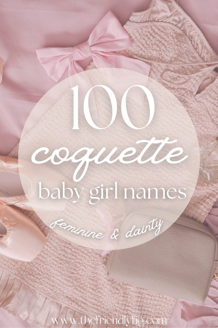 100 Coquette Baby Names (Feminine & Dainty Picks)